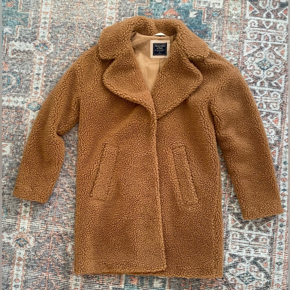 Abercrombie & Fitch | Jackets & Coats | Abercrombie And Fitch Sherpa Coat | Poshmark